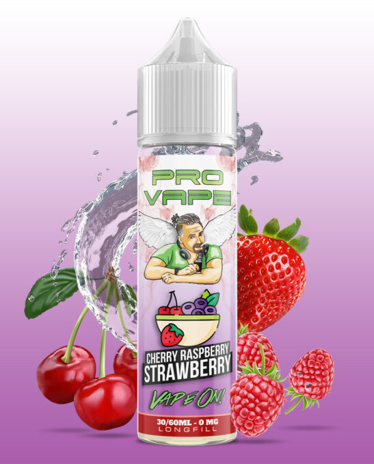 CHERRY RASPBERRY STRAWBERRY – Lichid Pro Vape 30ml dublu concentrat – A ...